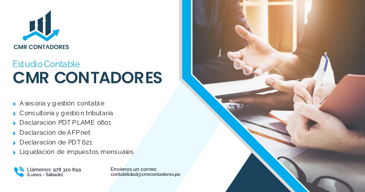 Estudio Contable Lima | CMR Contadores